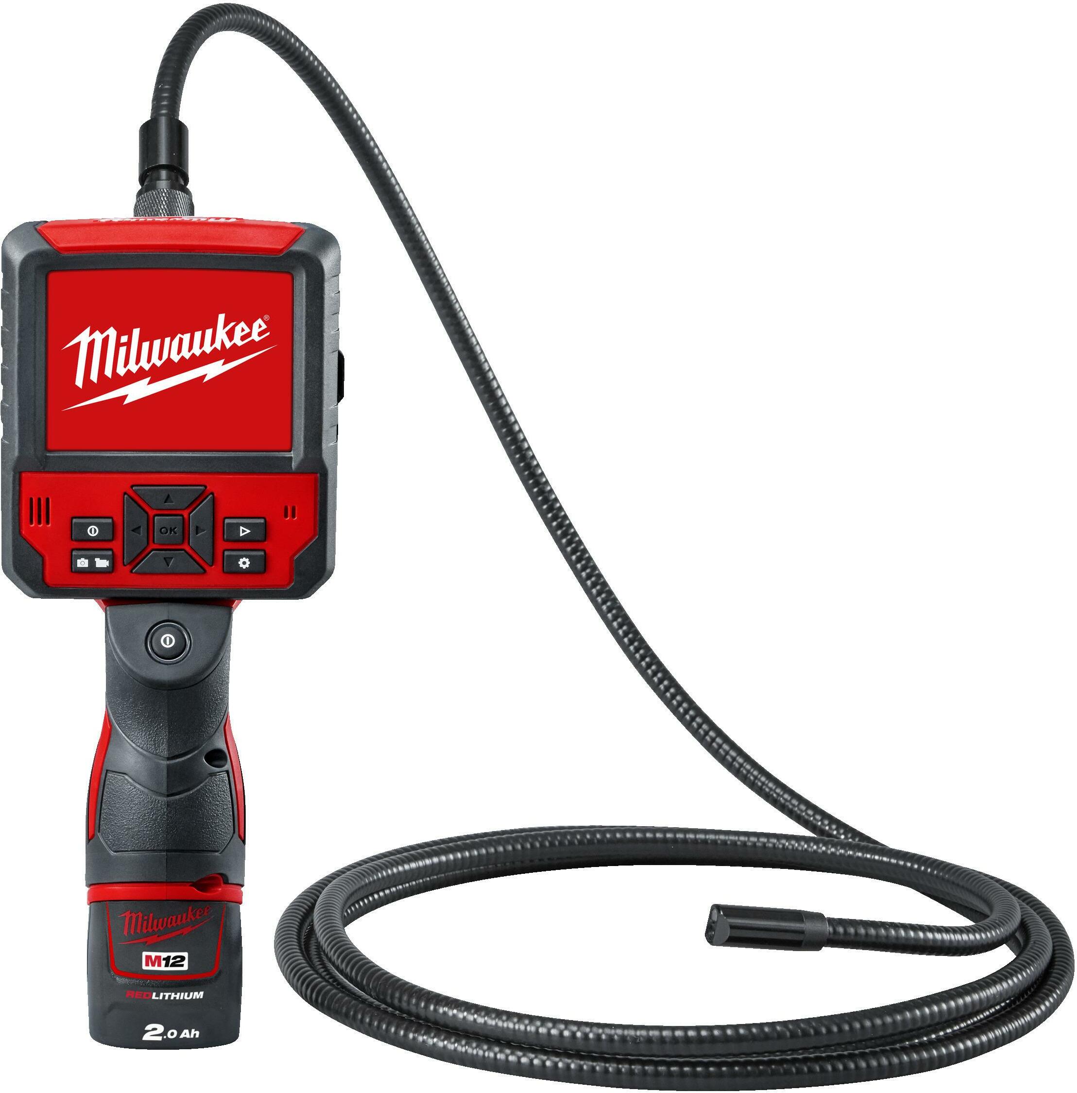 MILWAUKEE M12 IC AV3-201C battery inspection camera in transport case ...
