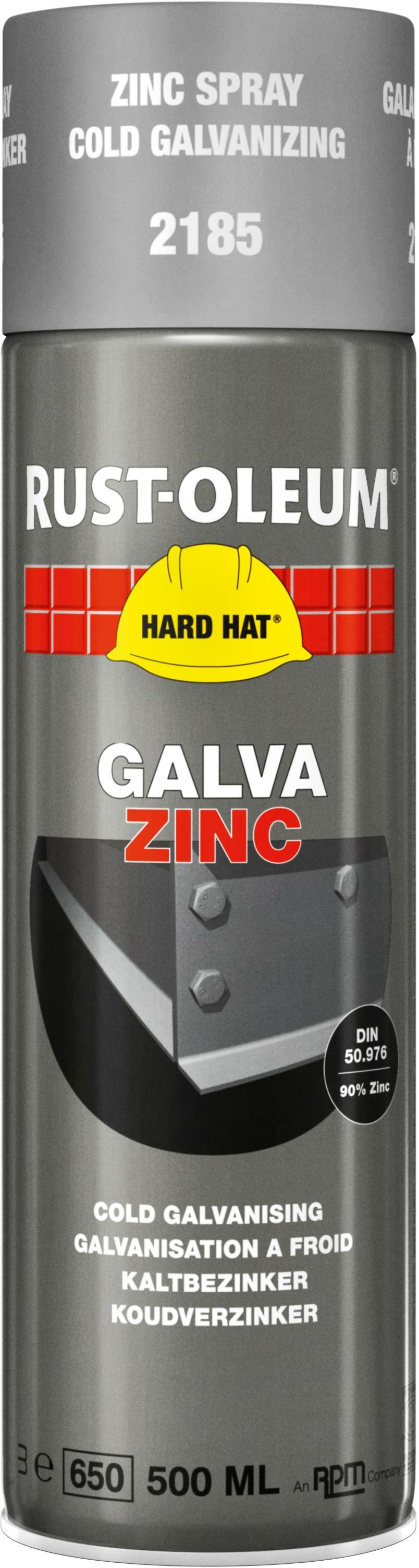RUST-OLEUM 2185 Hard Hat galva zinc zinkprimer 500ml | Klium