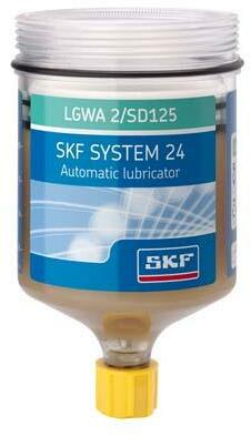 SKF LGWA 2/SD125NB refill cartridge filled with grease, without battery for electromechanically ...