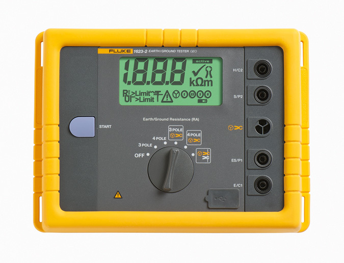 FLUKE 1623-2 GEO aardverspreidingsweerstands meter - 4325155 | Klium