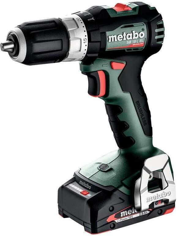 METABO SB 18 L BL perceuse à percussion sans fil dans la metaBOX 145 ...