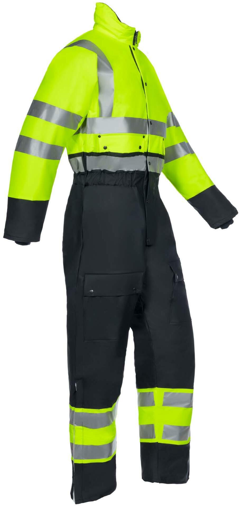 SIOEN 5616 Rabaul signalisatie winter regenoverall (fluogeel / marine ...