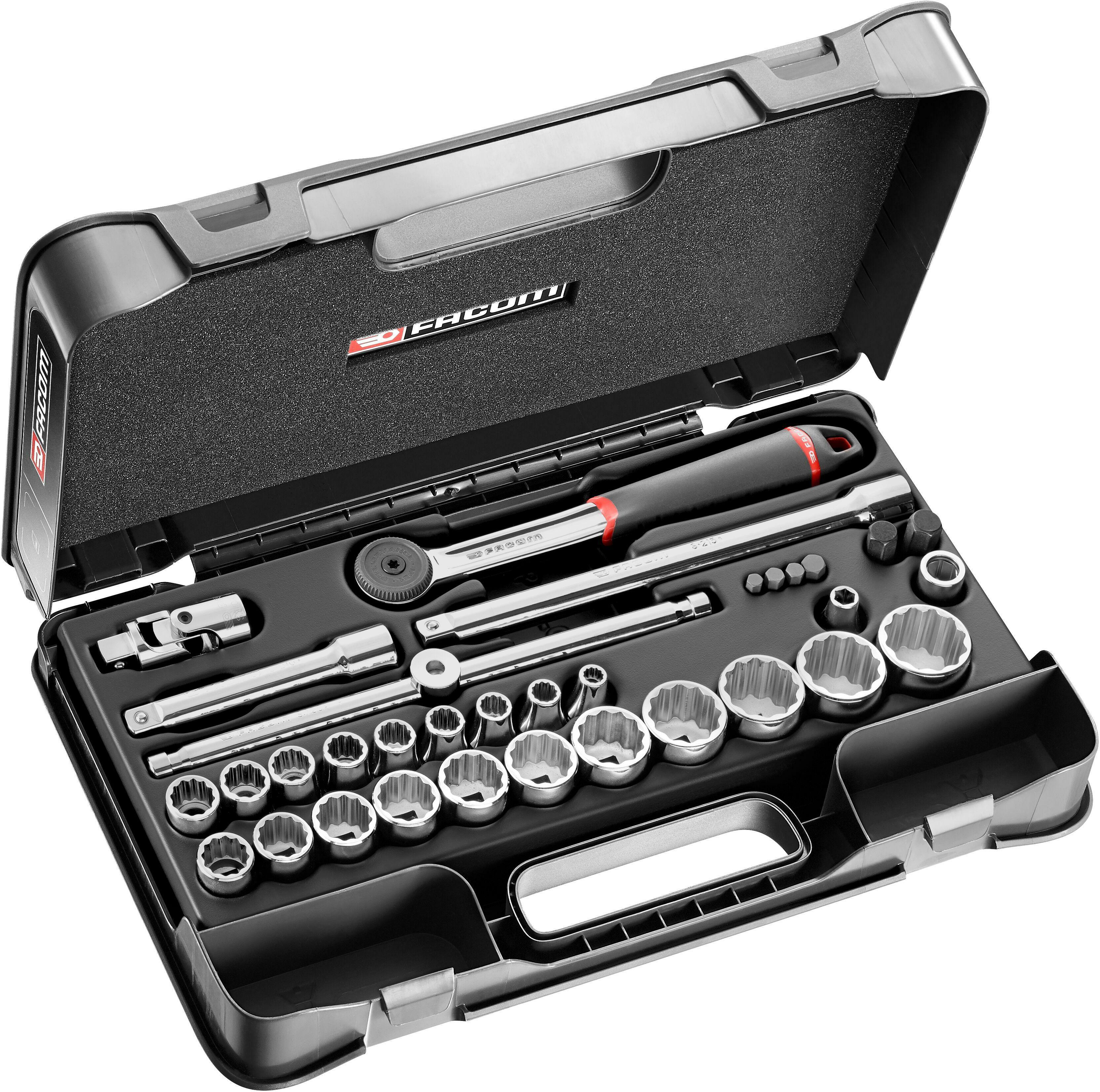 FACOM S.446ADP coffret douilles 1/2 12 faces, métriques | Klium