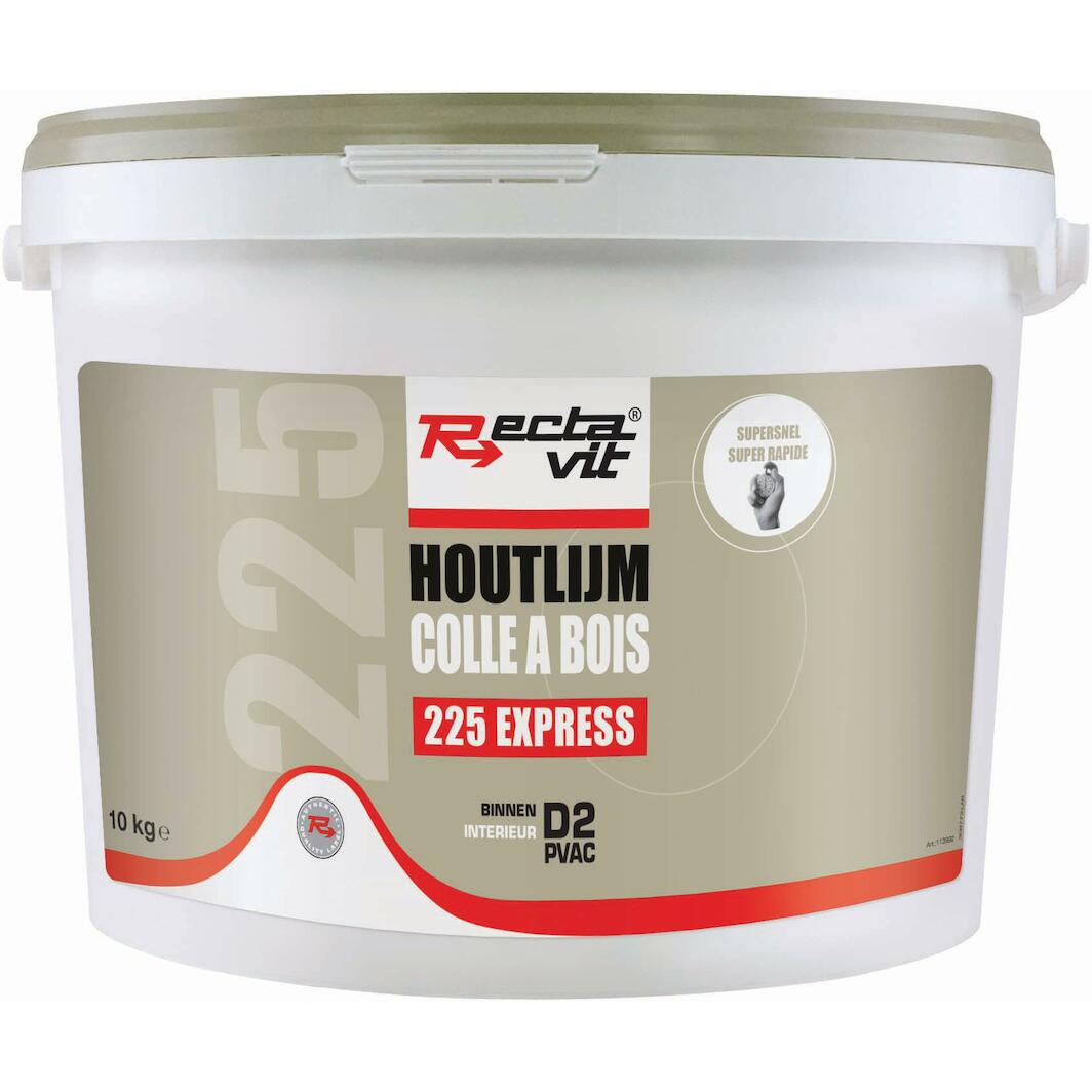RECTAVIT 225 Express houtlijm wit/transparant (10 kg) - 113992 | Klium