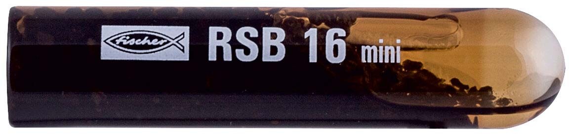 FISCHER 518824 Capsule chimique Superbond RSB 16 mini | Klium