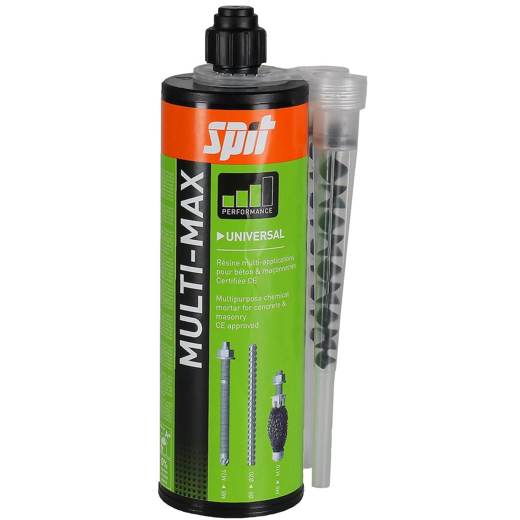 SPIT MULTI-MAX mortier d'injection 410 ml - 060047 | Klium