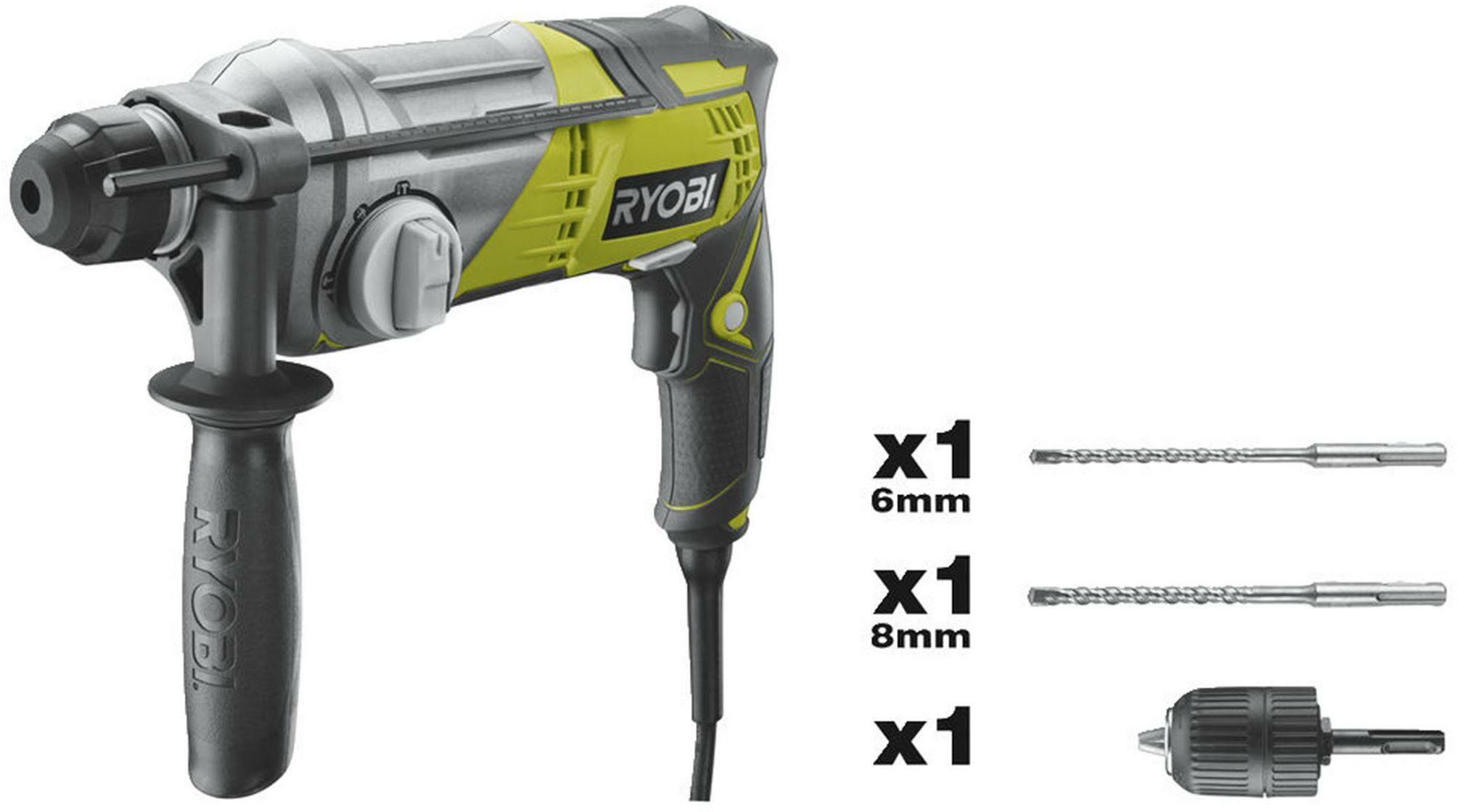 RYOBI RSDS680-KA2 combihamer met SDS-Plus 680W in koffer - 5133002499 ...