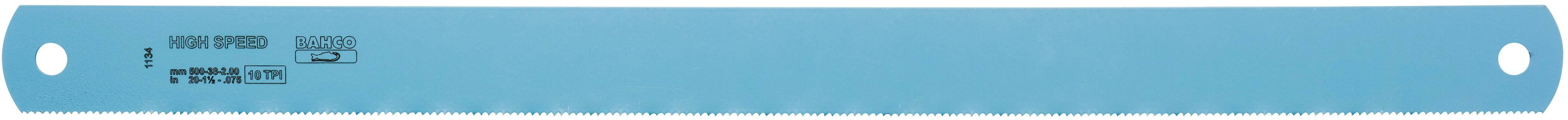 BAHCO 3802-400-38-2.00-6 lame de scie à métaux en acier HSS, 6 TPI, 400 ...