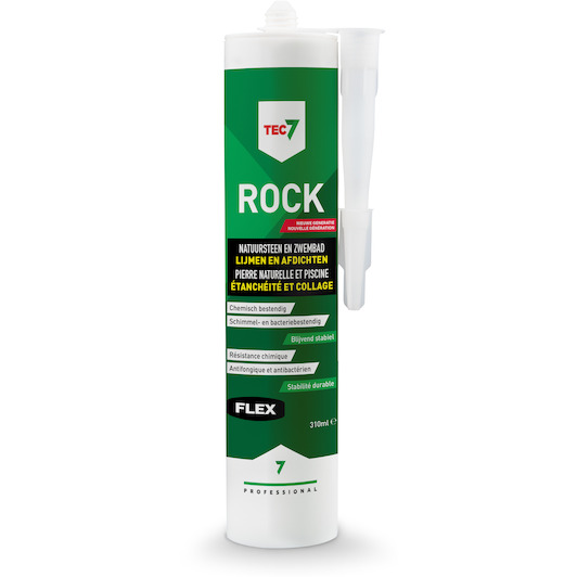 TEC7 ROCK scellant et adhésif flexible pour pierre naturelle et piscine ...