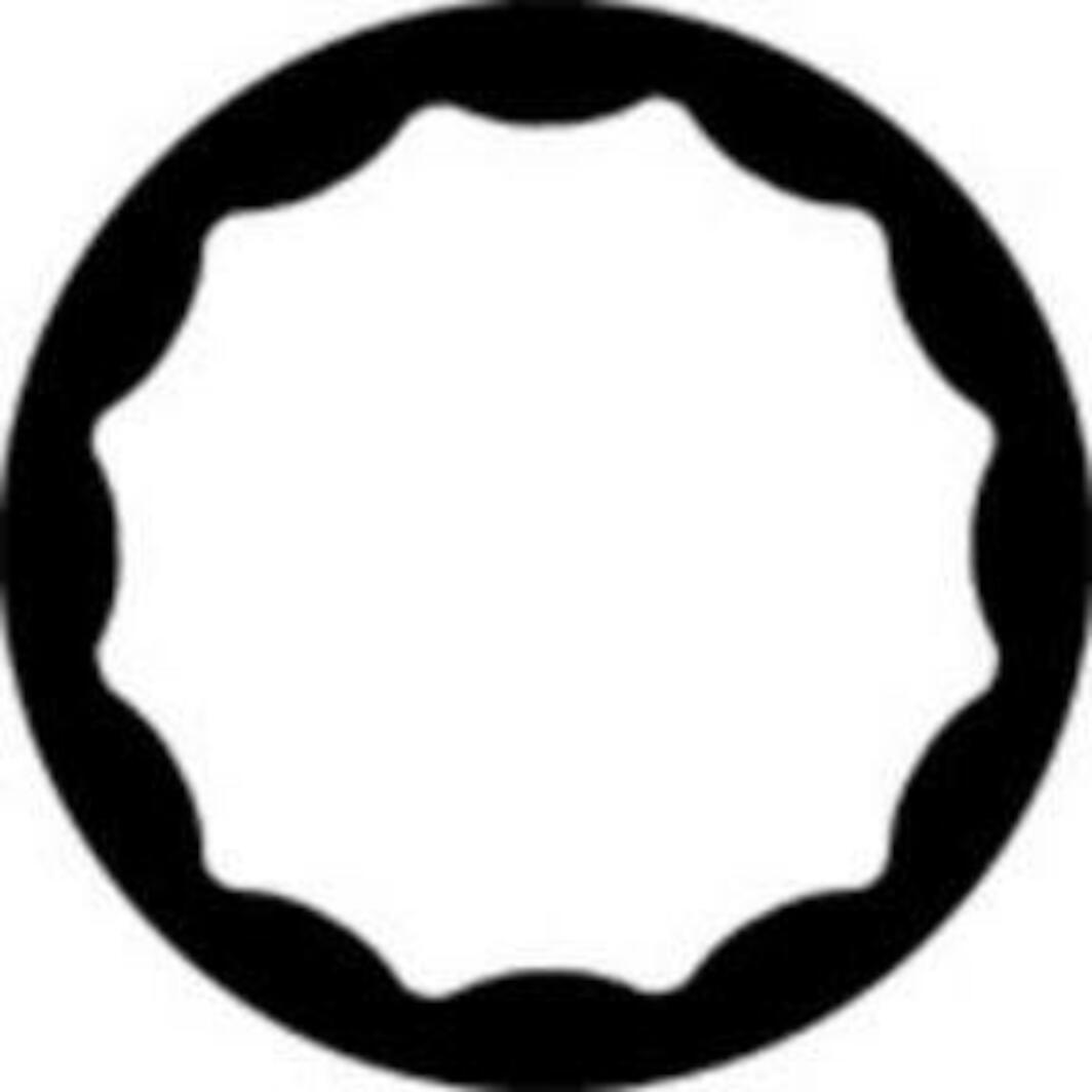 BAHCO 2M/8T ringsleutelset diep doorgezet verchroomd metrisch in etui 8-delig | Klium