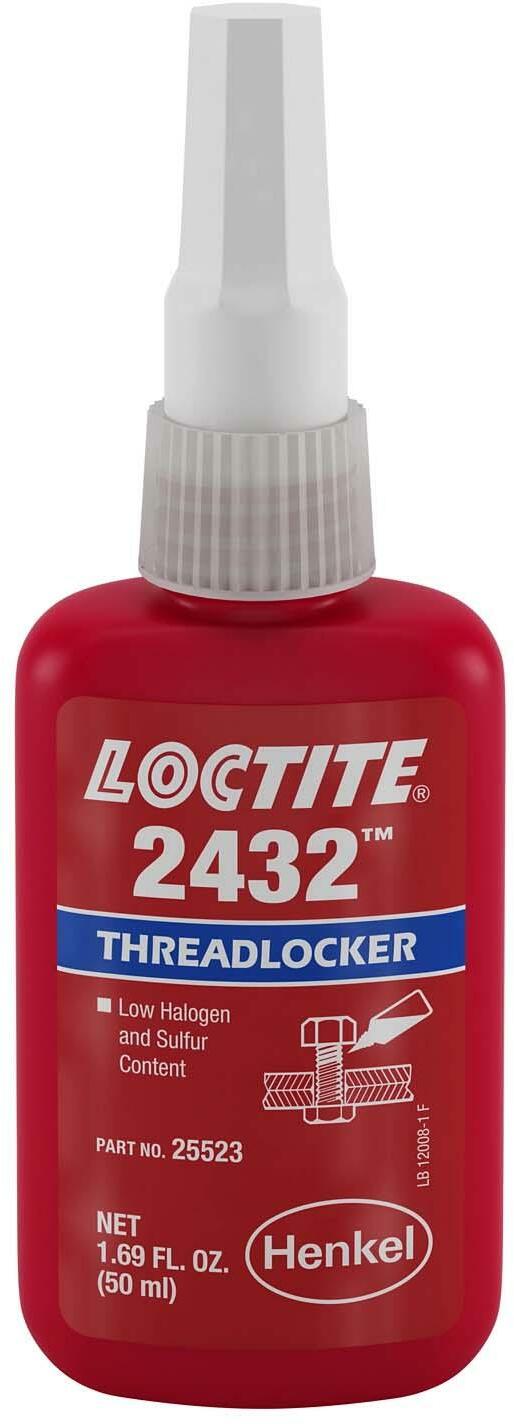 LOCTITE 2432 frein-filet de force moyenne bleu (flacon de 50 ml ...