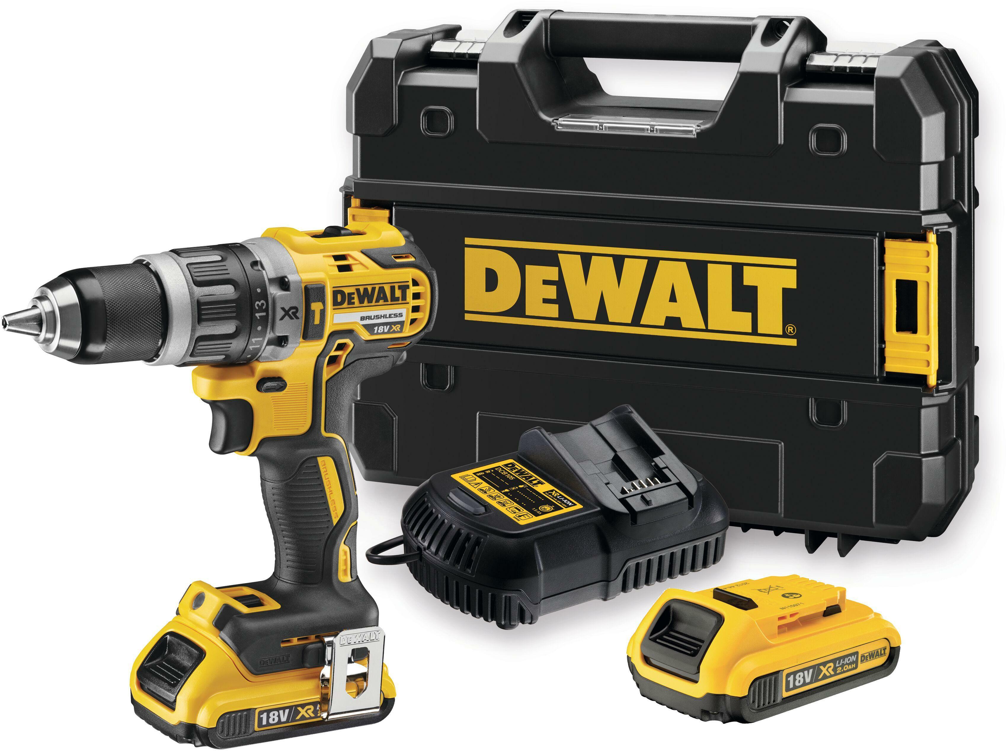 DEWALT DCD796D2 18V XR Brushless accu-klopboorschroefmachine in TSTAK ...