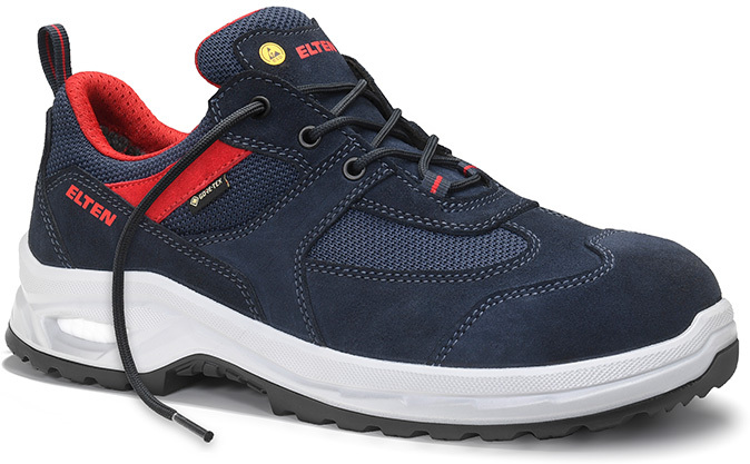 ELTEN ROBSON XXP GTX ESD S2 safety shoe low (blue/red) - 728045-47 Shoe ...