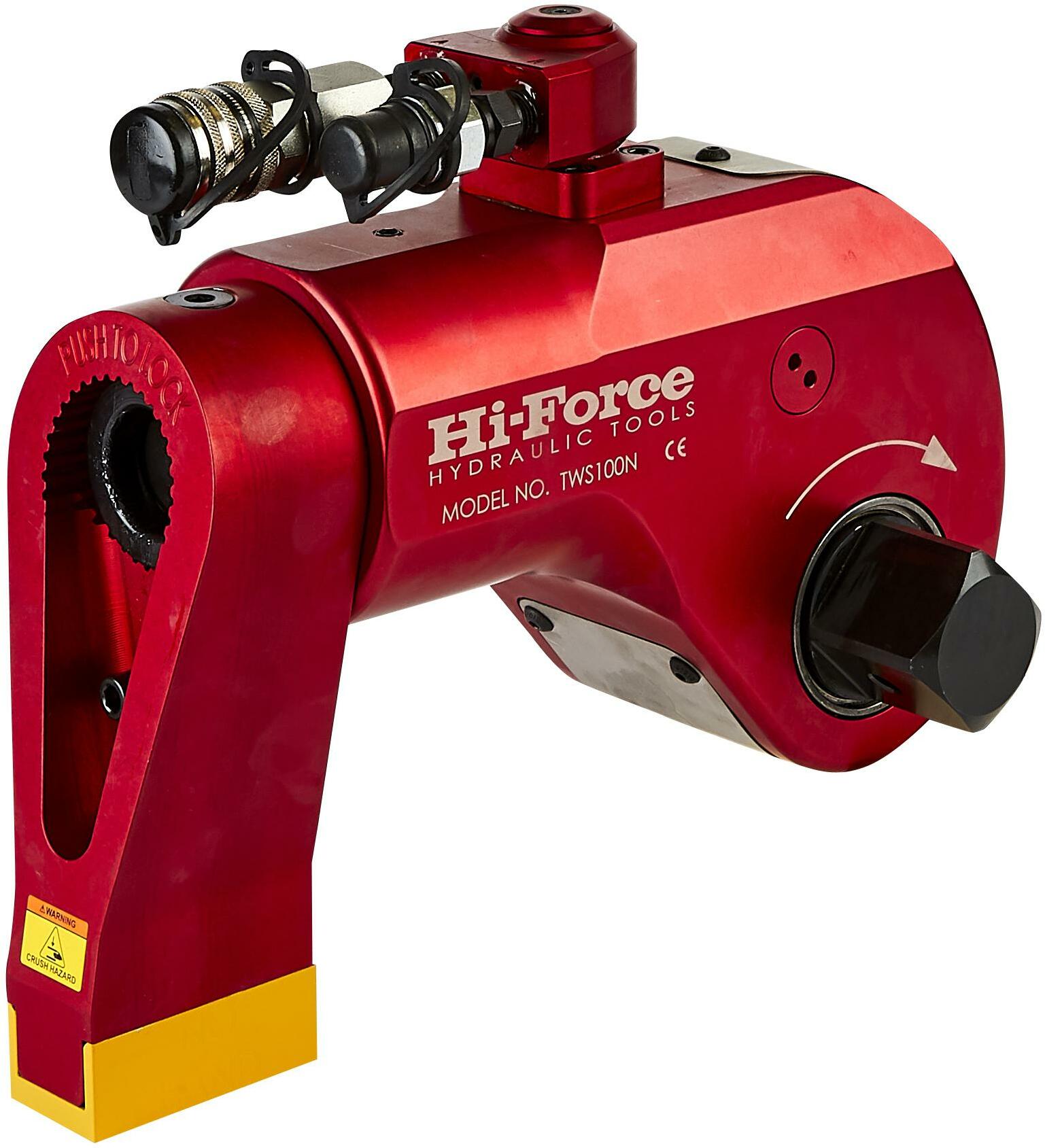 HI-FORCE TWS100N hydraulic torque spanner with 1 1/2" drive square ...