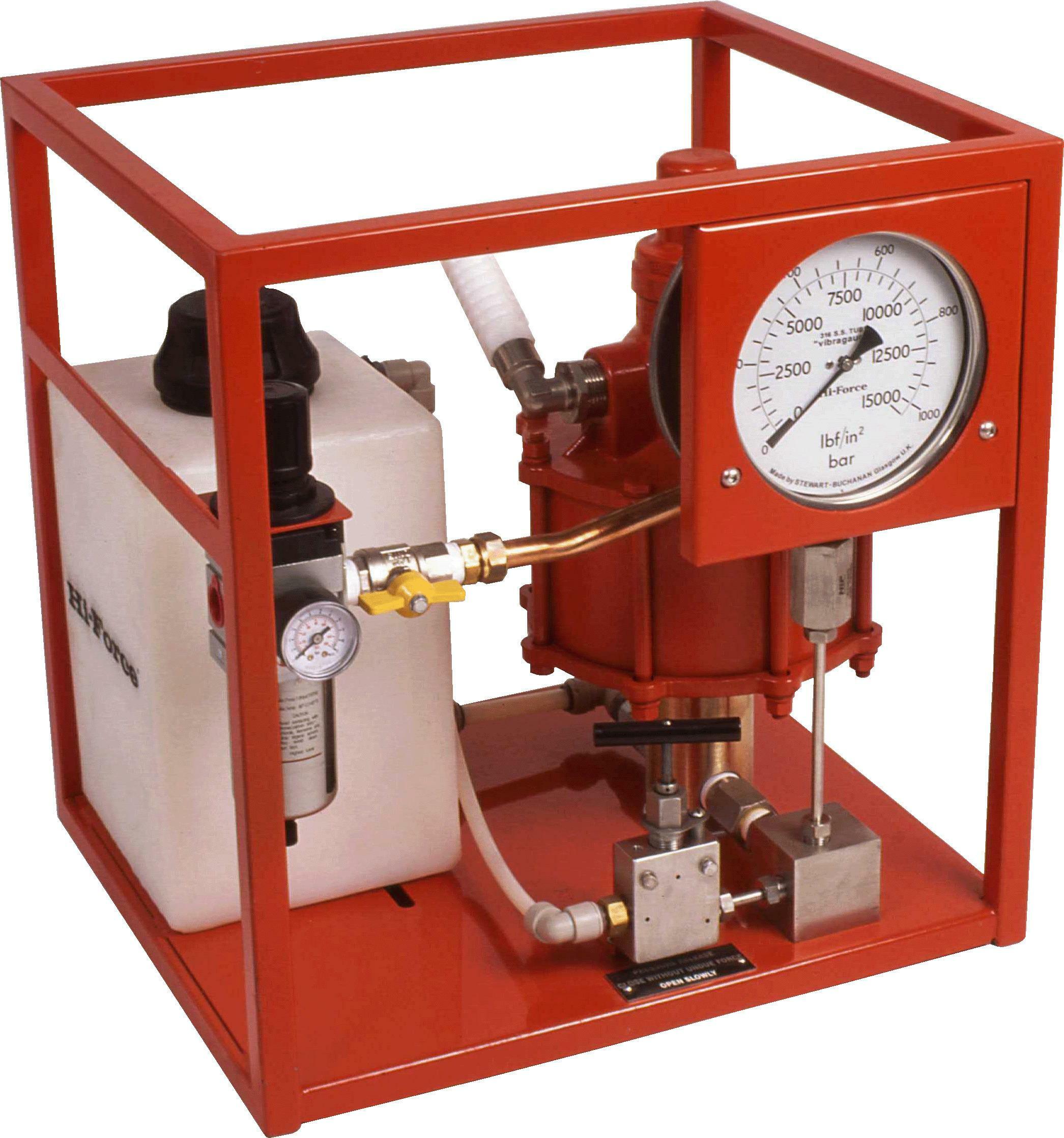 HI-FORCE AHP2-237 pneumatic hydrostatic pump medium flow 1.57 l/min | Klium