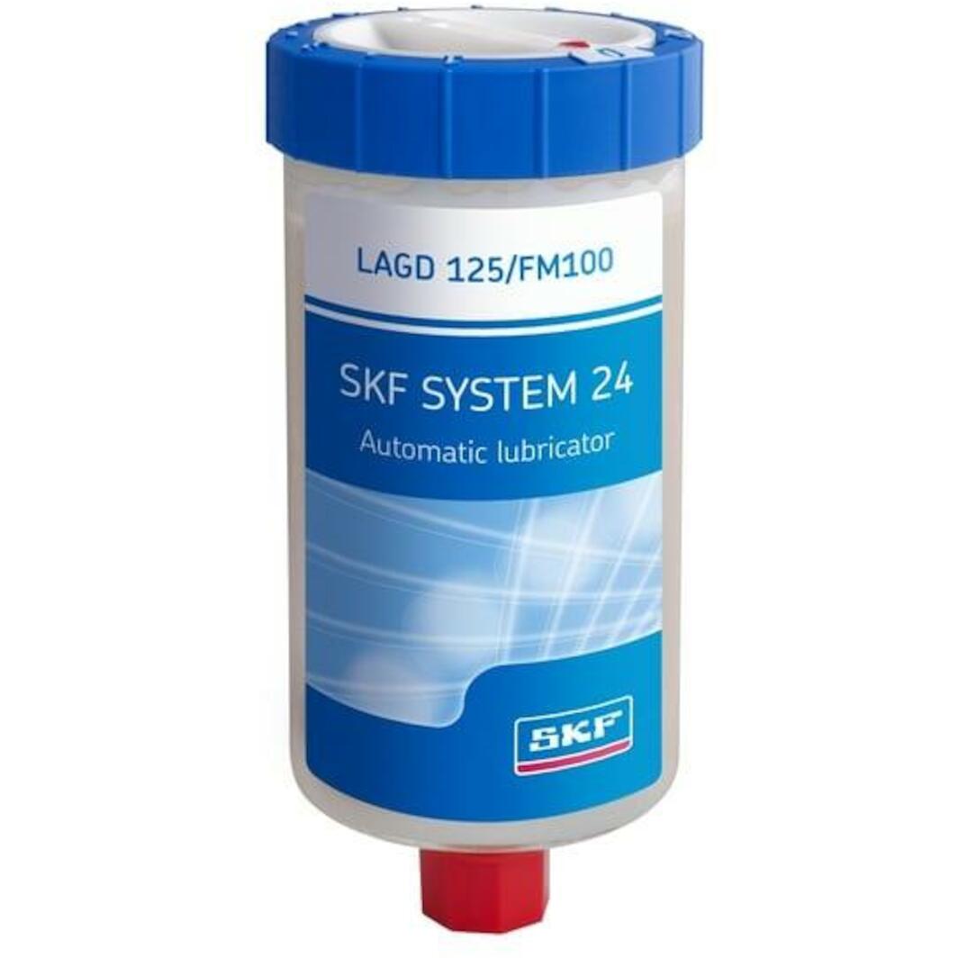 SKF LAGD 125/FM100 gas-powered automatic single-point lubrication system with LFFM 100 food ...