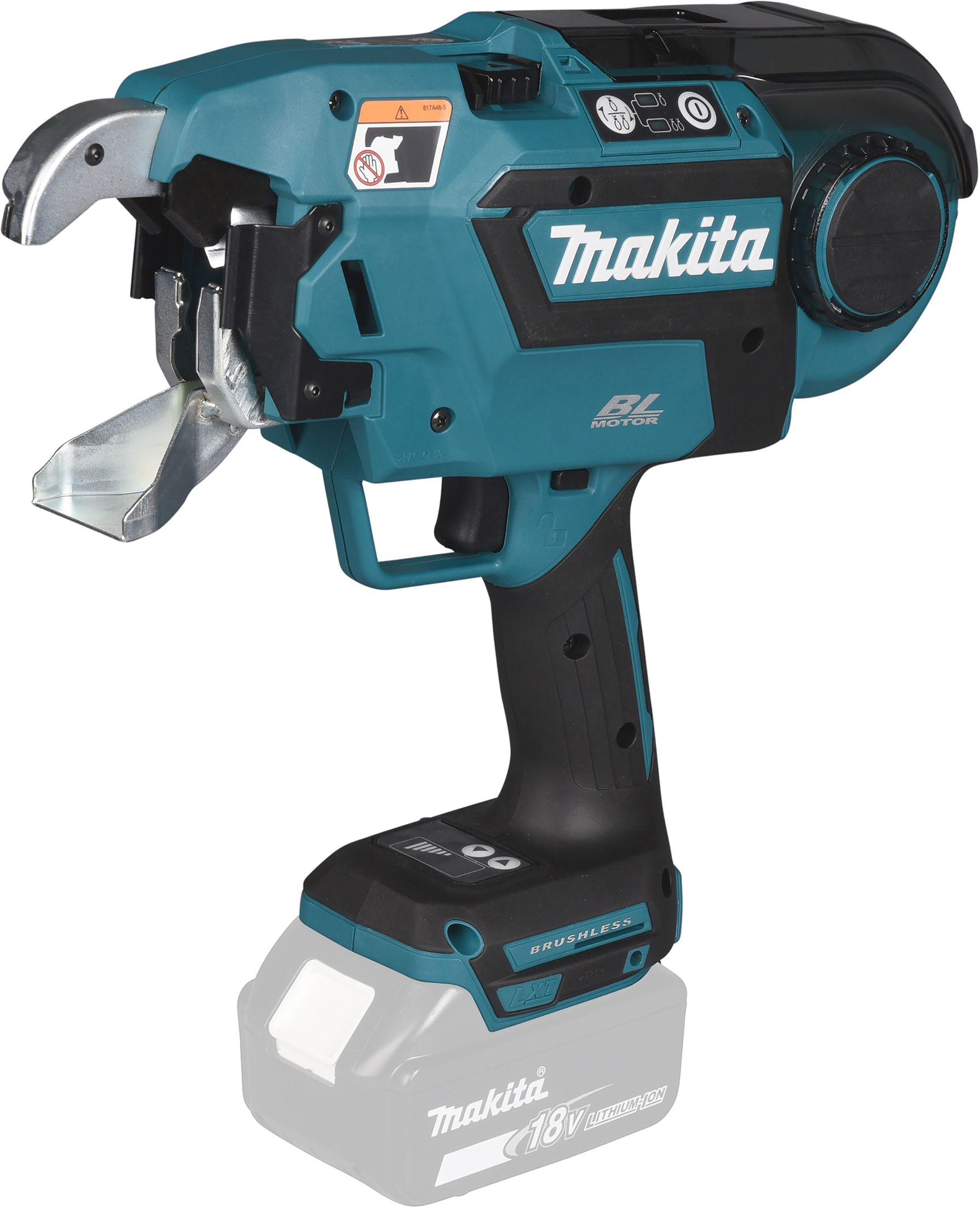 MAKITA DTR181ZJ 14,4V/18V LXT accu-vlechtmachine voor betonijzer in ...