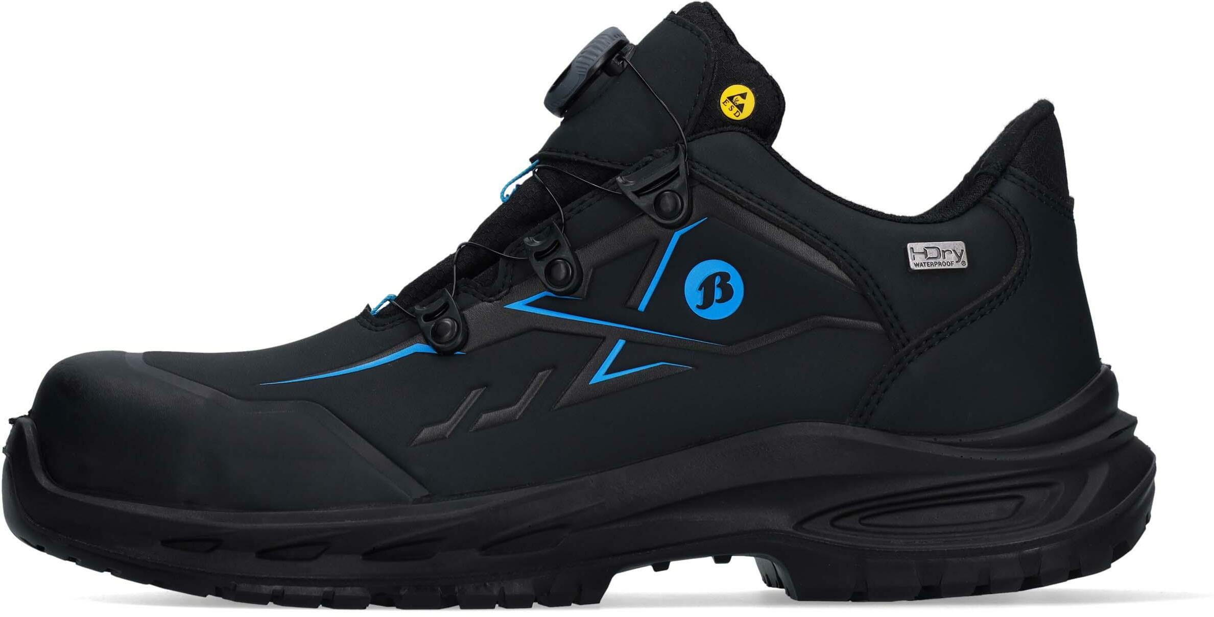 BATA POWDER ESD S7S safety shoe low (black) Shoe size 44 | Klium