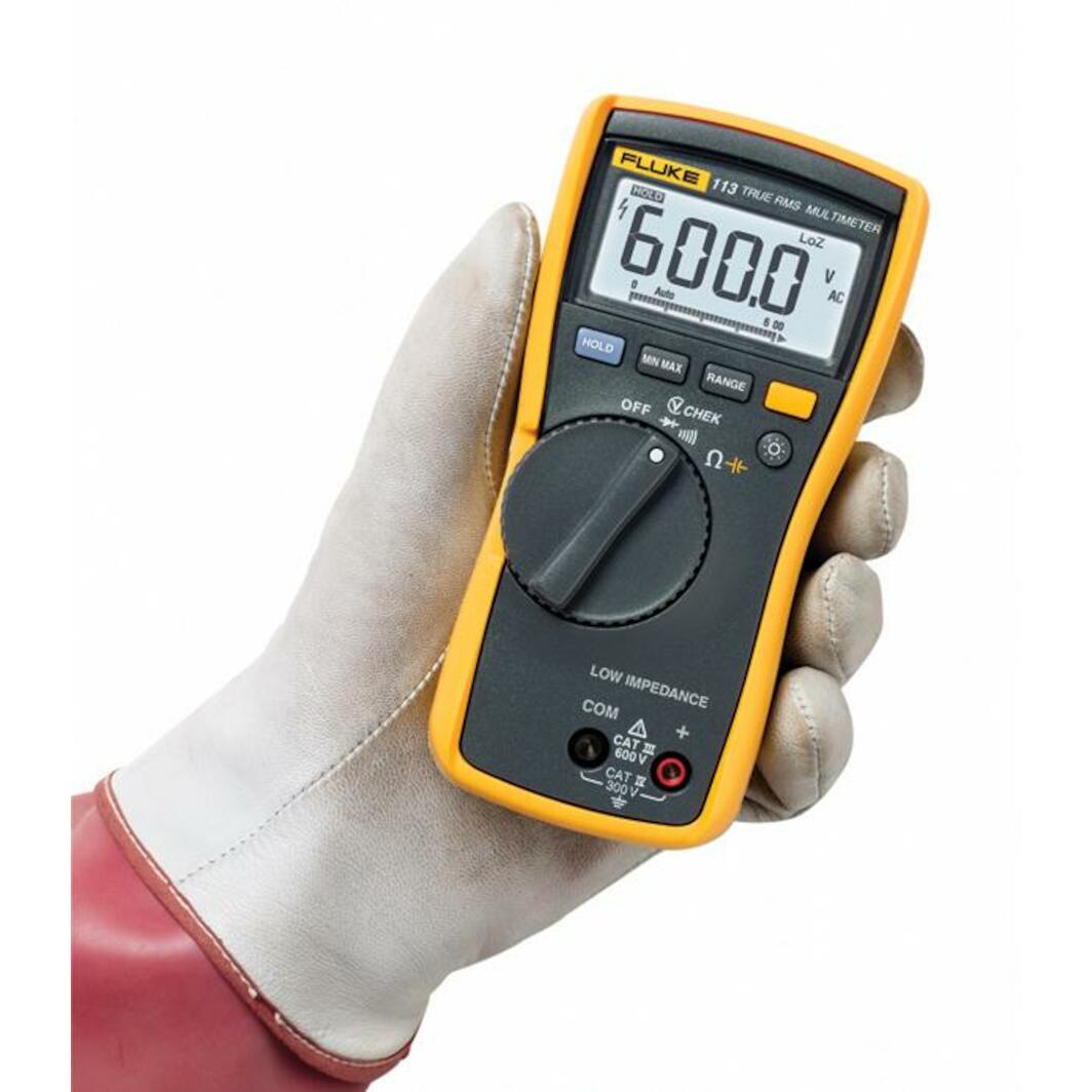 FLUKE 113 RMS compact digital multimeter with VCHEK - 3088053 | Klium