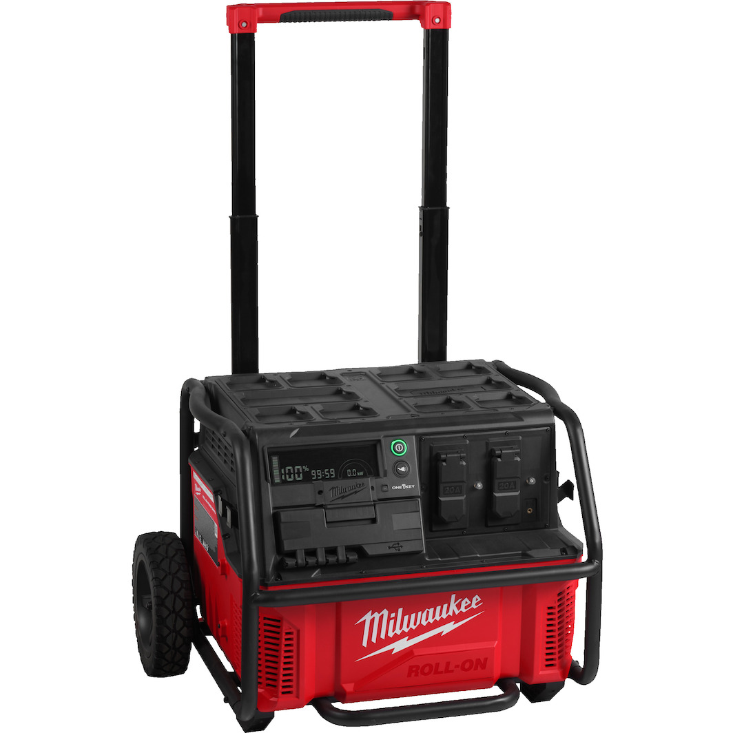 MILWAUKEE IRPSUOP2500 stroomtoevoer generator ROLL-ON 7200W/3600W 2,5 ...
