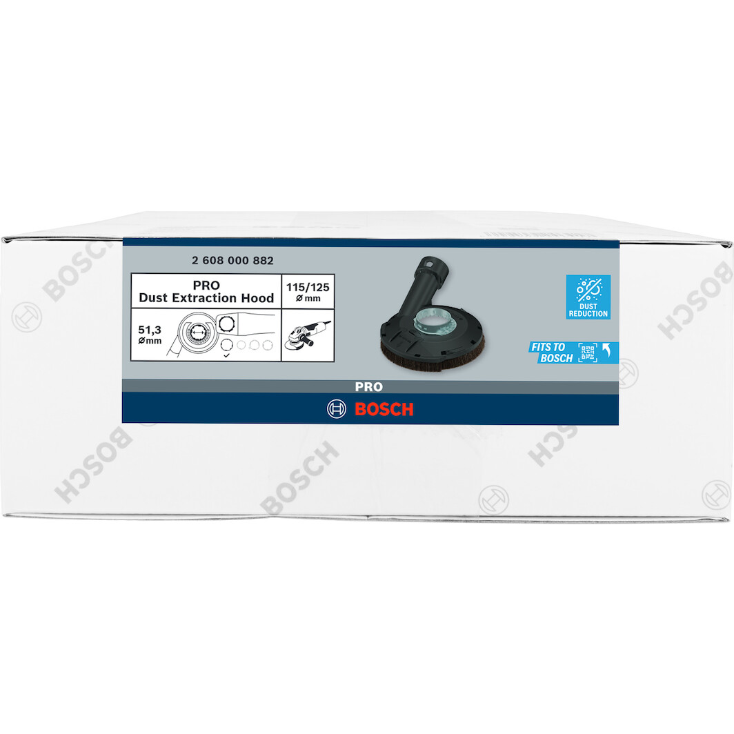 BOSCH 2608000882 PRO extraction hood for angle grinders, tool-free ...