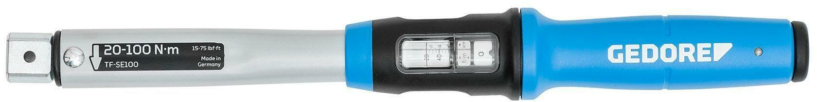 GEDORE TF-SE100 momentsleutel Torcofix SE 9x12, 20-100 Nm - 3278522 | Klium