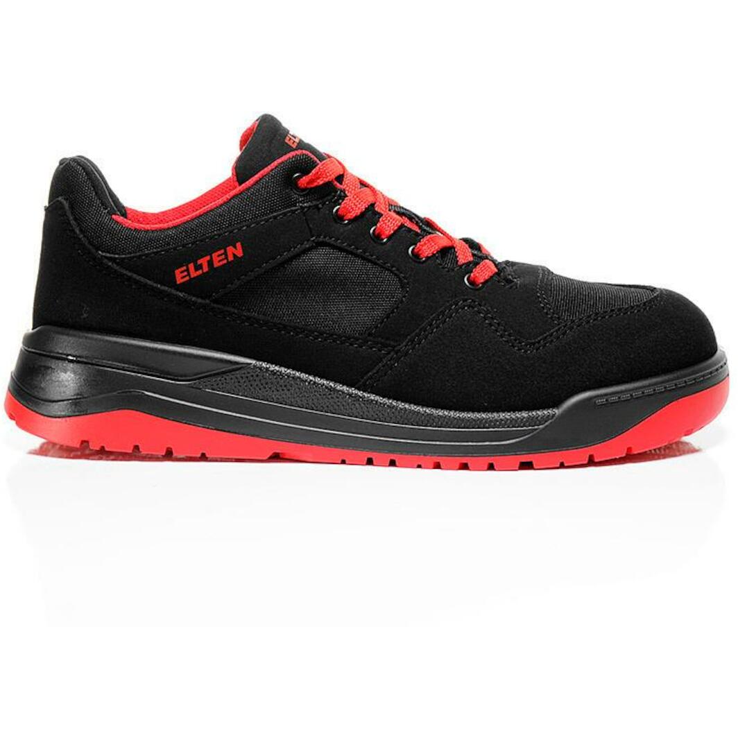 ELTEN MAVERICK ESD S3 safety shoe low (black/red) - 723391-43 Shoe size ...