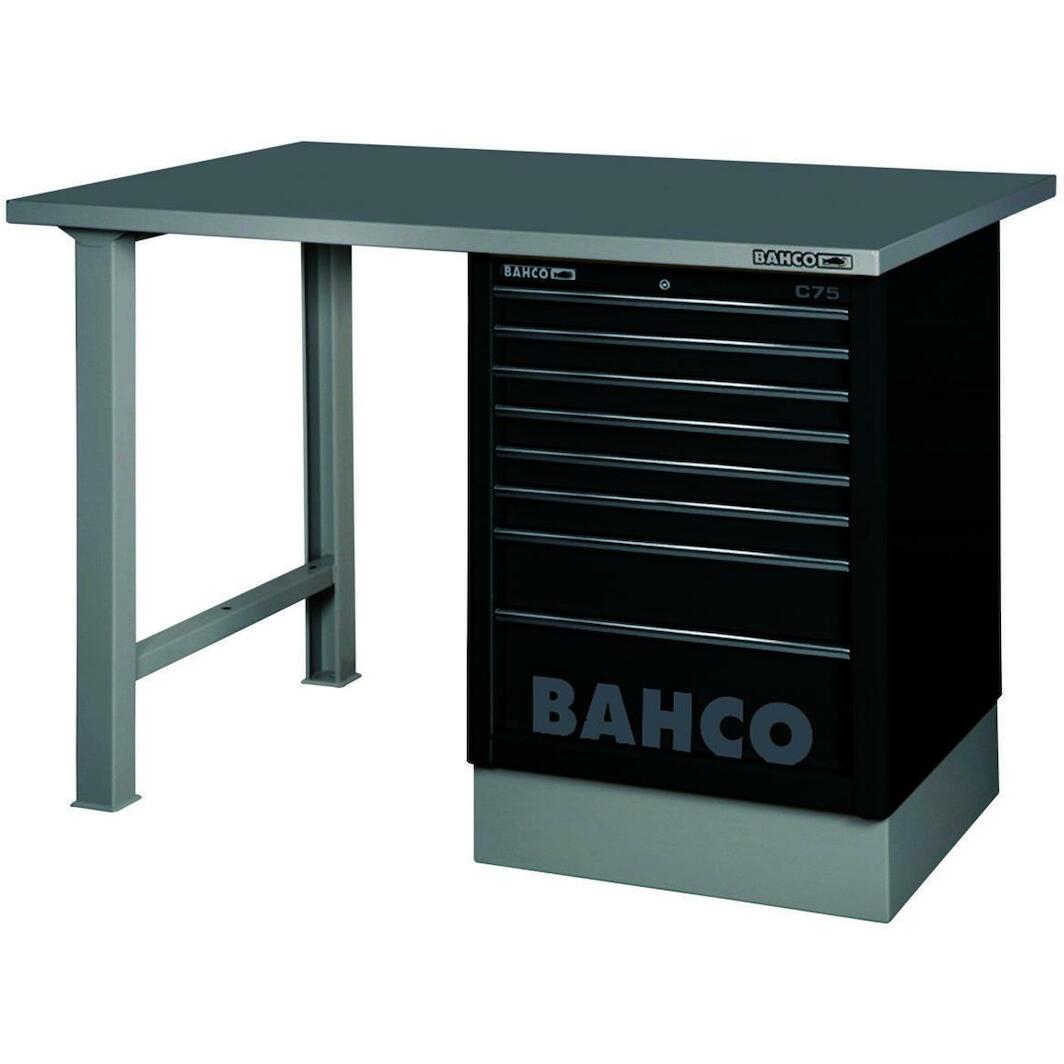 BAHCO 1495K6CBLWB15TS werkbank heavy-duty met stalen werkblad, ladeblok ...