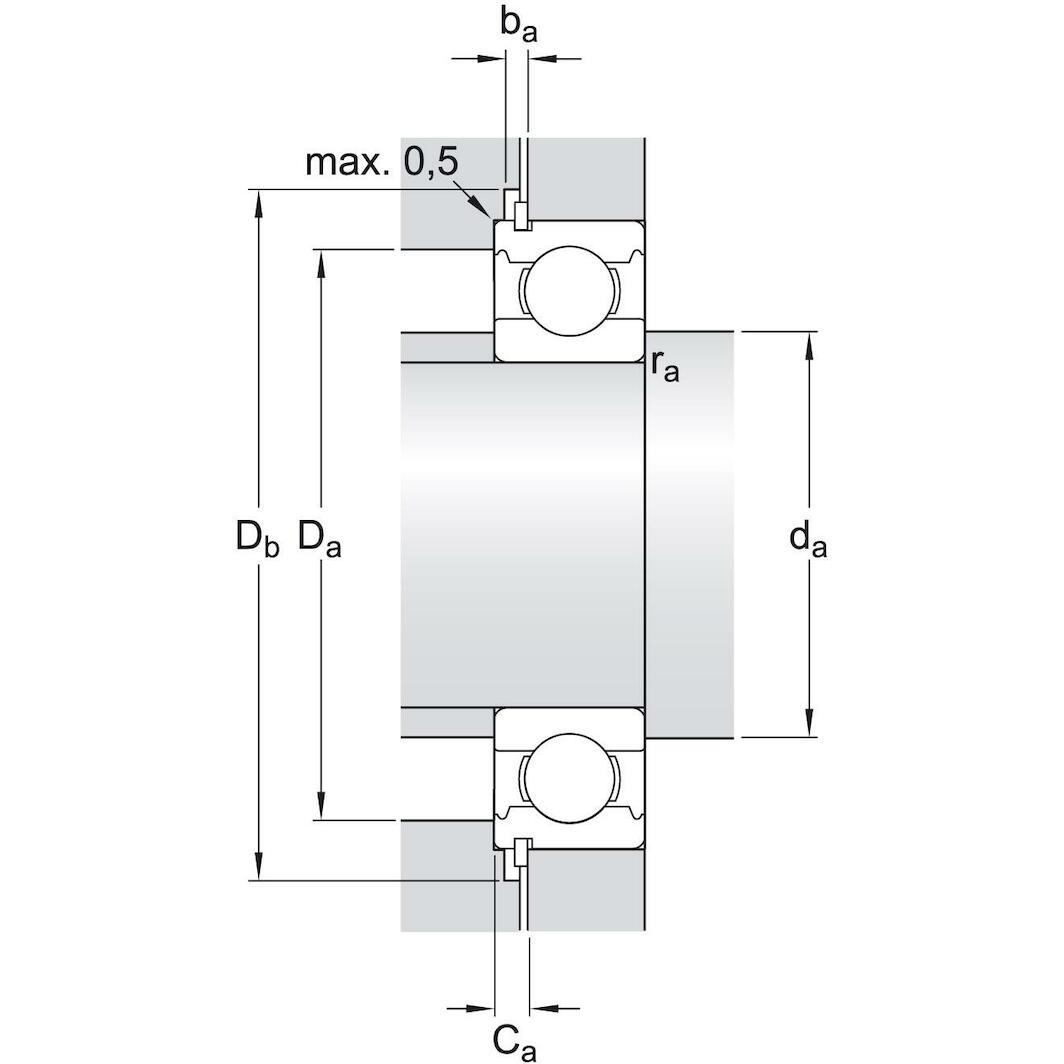 SKF 7212 BECBM roulement à une rangée de billes à contact oblique 60 x ...
