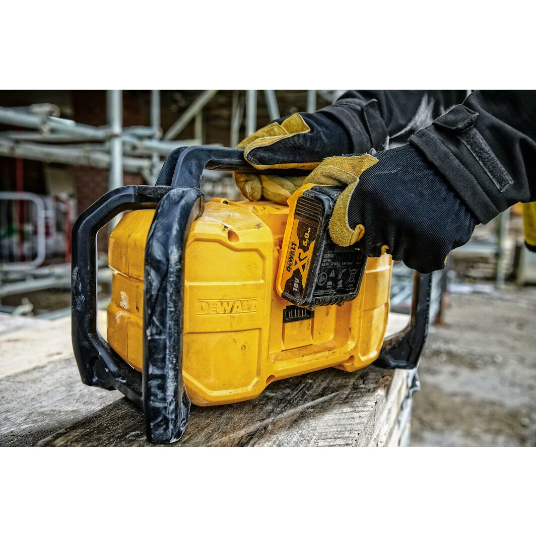 DEWALT DCR029-QW XR DAB+ cordless radio with Bluetooth 12V-18V-FLEXVOLT ...