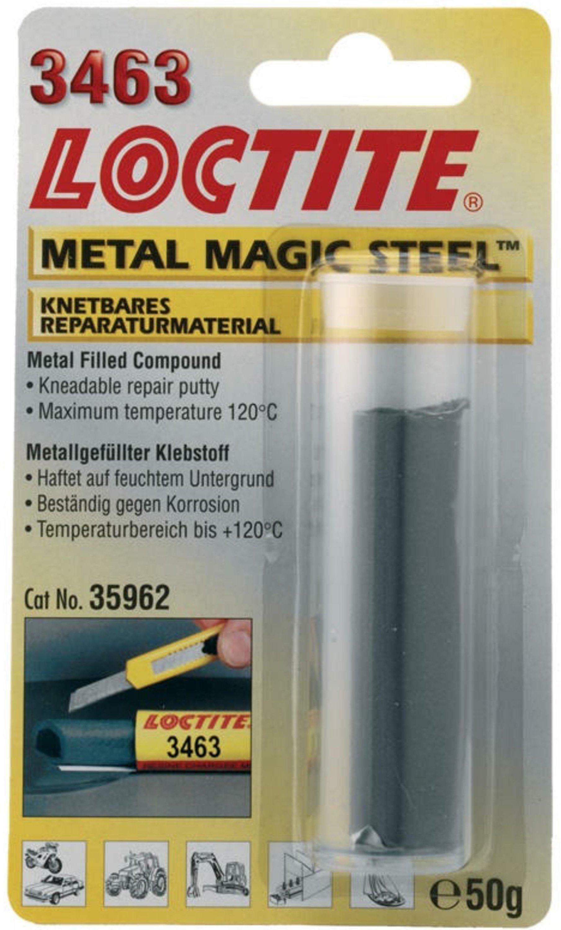 LOCTITE 3463 Metal Magic Steel Stick epoxypasta (50g vat met afsluitdop ...