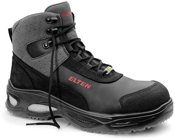 ELTEN Miles S3 ESD safety shoe half-high (black) - 769451-44 Shoe size ...
