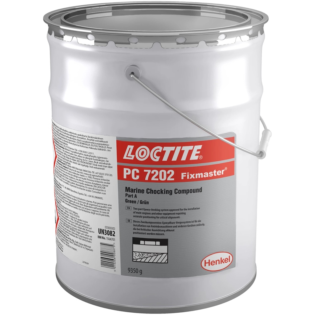 LOCTITE PC 7202 Fixmaster two-component epoxy chocking system mixed (10 kg bucket) - 1564701 | Klium