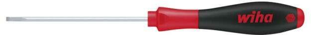 WIHA 302045 screwdriver SoftFinish slotted head with round blade for recessed screws 4.5 x 125 ...