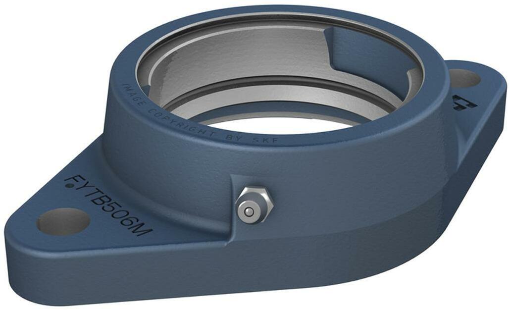 SKF FYTF 505 gietijzeren lagerhuis met ovale flens voor insteeklager | Klium