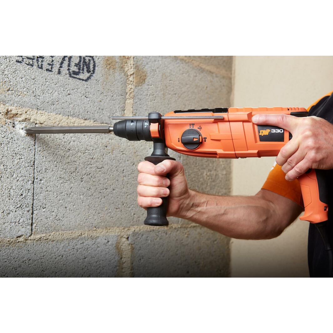 SPIT 330 SDS-plus combi hammer 850 W in plastic case - 054377 | Klium