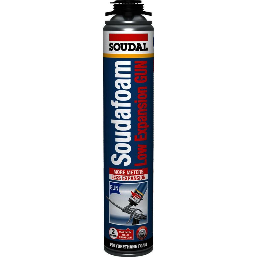 SOUDAL Soudafoam Low Expansion Gun PU-pistoolschuim (750 ml) - 106132 | Klium