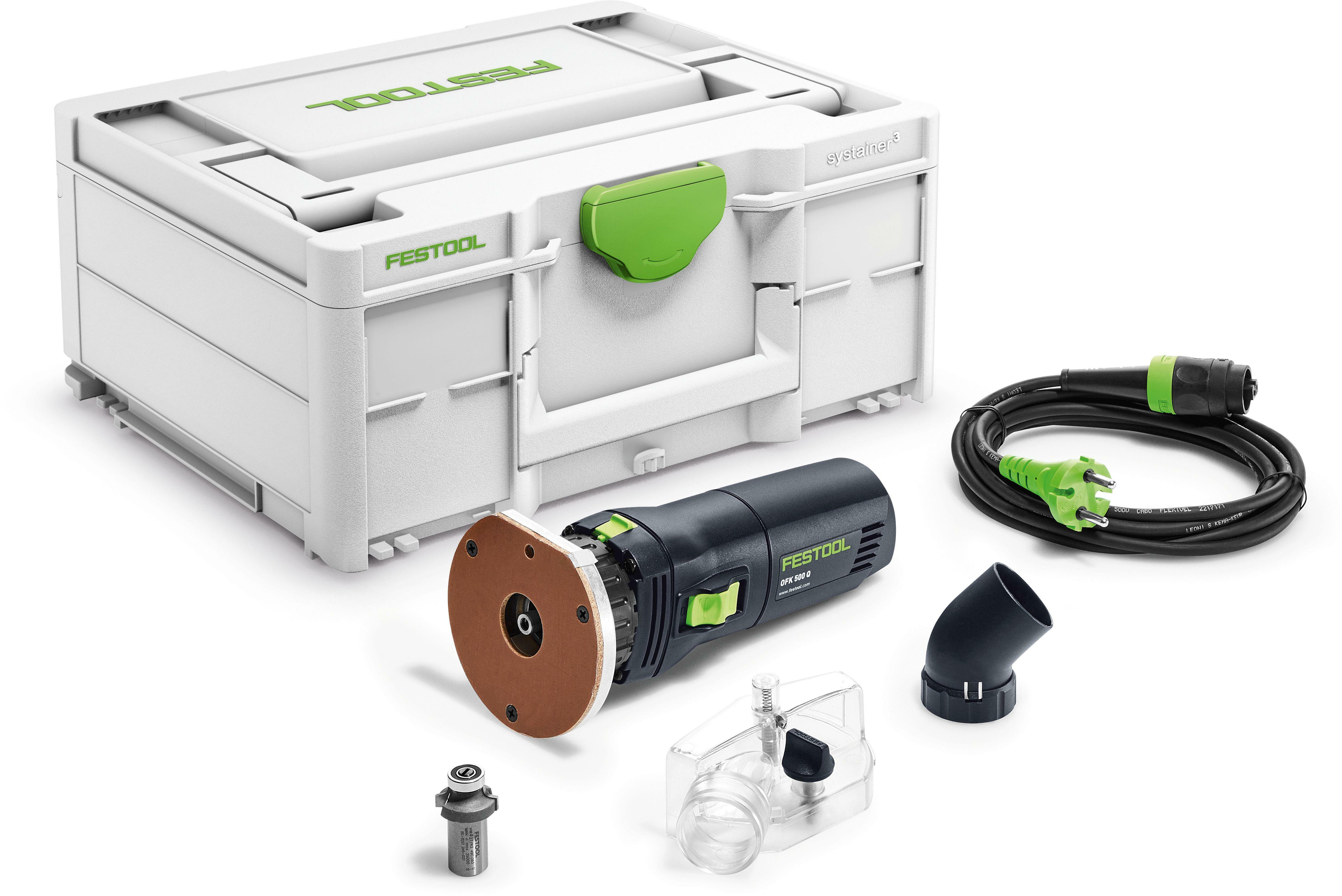 FESTOOL OFK 500 Q-PLUS R3 kantenfrees 450W in systainer SYS3 M 187 - 576225 | Klium