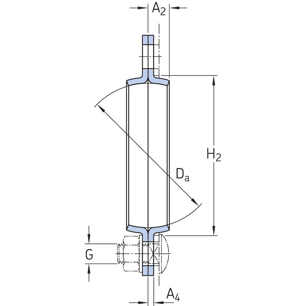 SKF PF 80 lagerhuis van staalplaat met ronde flens voor insteeklagers ...