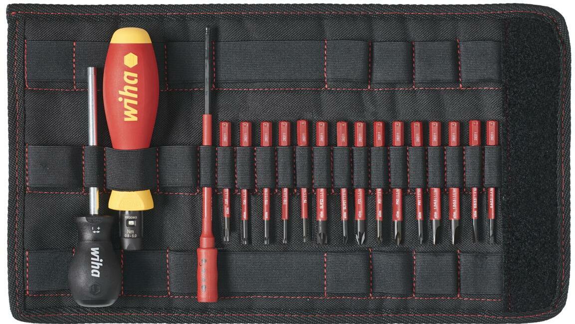 WIHA 2872T18 torque screwdriver set TorqueVario-S electric 0.8-5.0 Nm ...