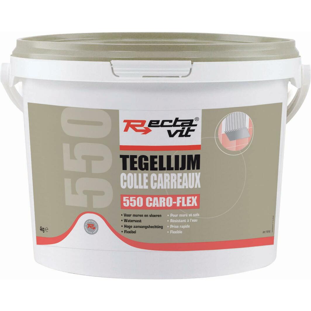 RECTAVIT 550 CaroFlex colle professionnelle pour le collage de carreaux ...