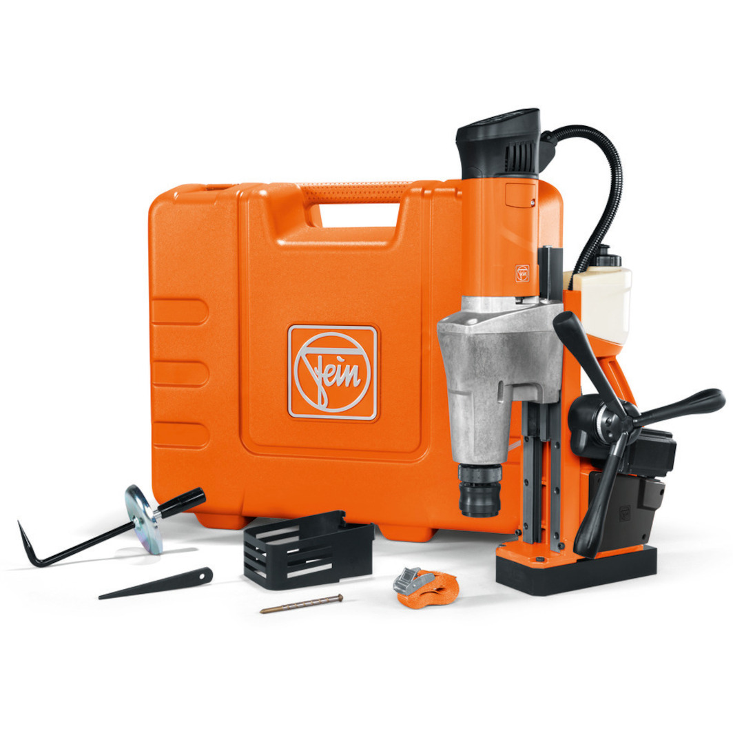 FEIN KBM 50 AUTO QW magneet-kernboormachine 1200 W voor metaal tot 50mm in koffer - 72732761000 ...