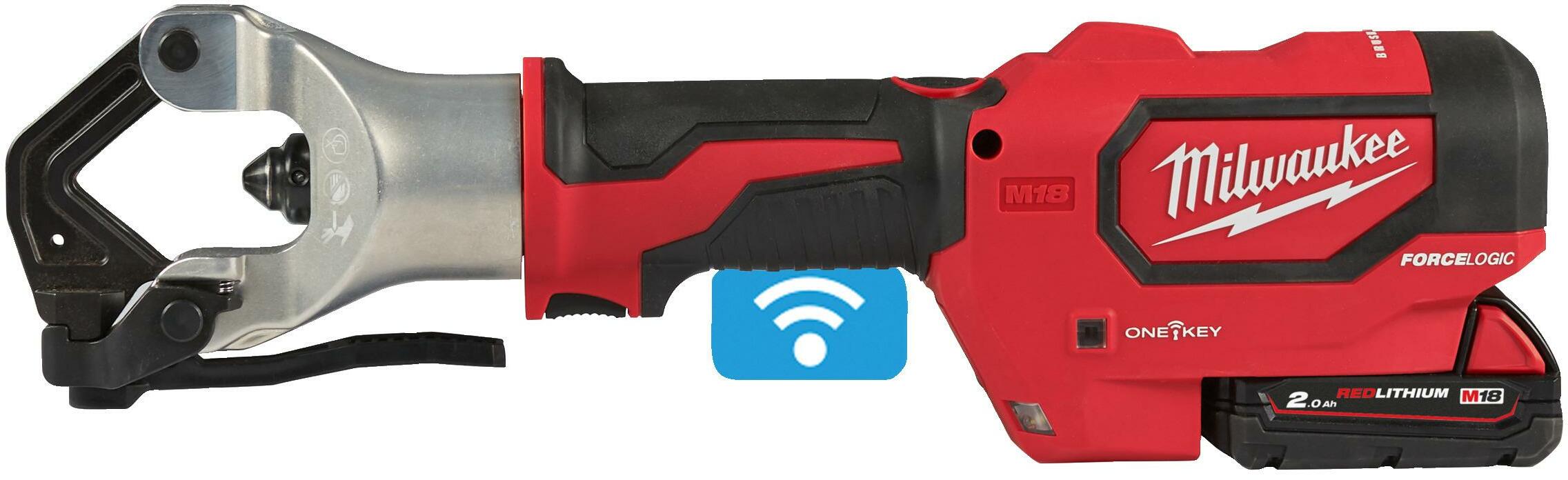 MILWAUKEE M18 HDCT-202C FORCE LOGIC pince à sertir les câbles sans fil ...