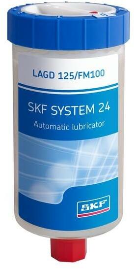 SKF LAGD 125/FM100 système de lubrification automatique à un point alimenté au gaz avec LFFM 100 ...