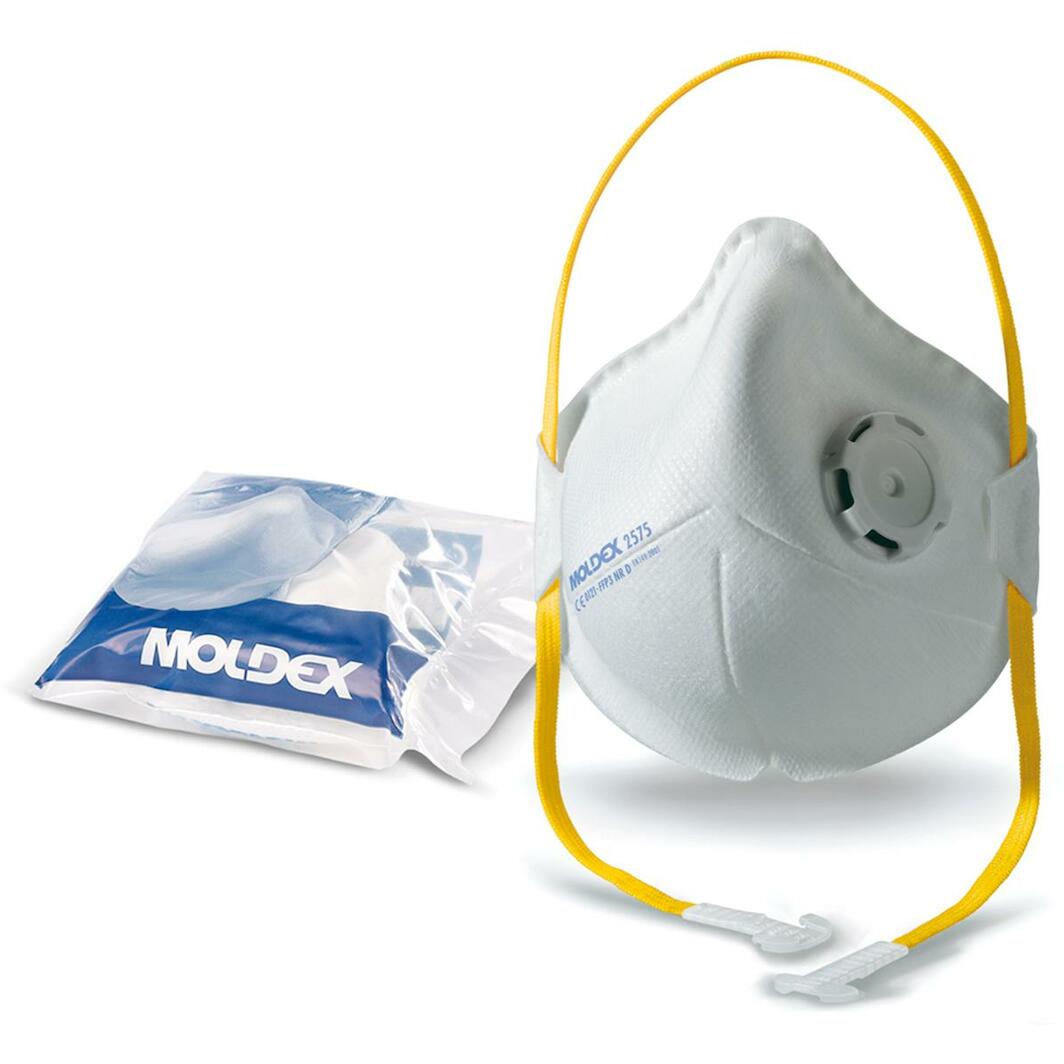 MOLDEX 2575 Dust mask Smart Pocket FFP3 NR D with valve, individually ...