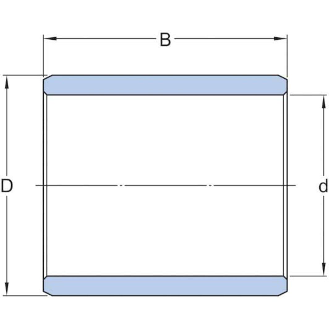 SKF PWM 708090 coussinet de palier lisse à enroulement droit 70 mm | Klium