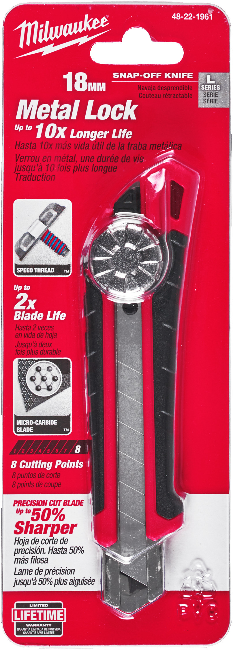 MILWAUKEE 48221961 schuifmes 18 mm | Klium