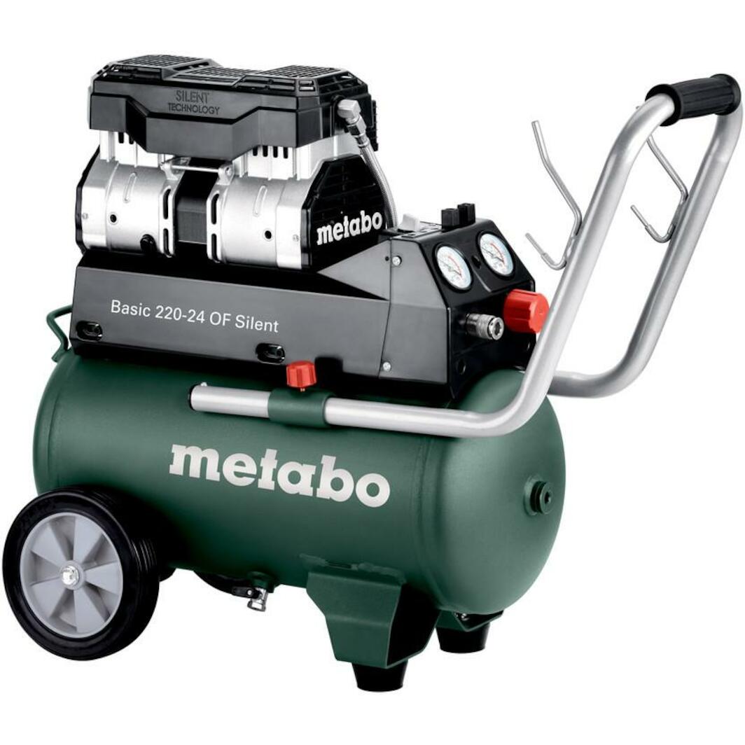 METABO 220-24 OF Silent compressor 8 bar 1100 W - 601593000 | Klium