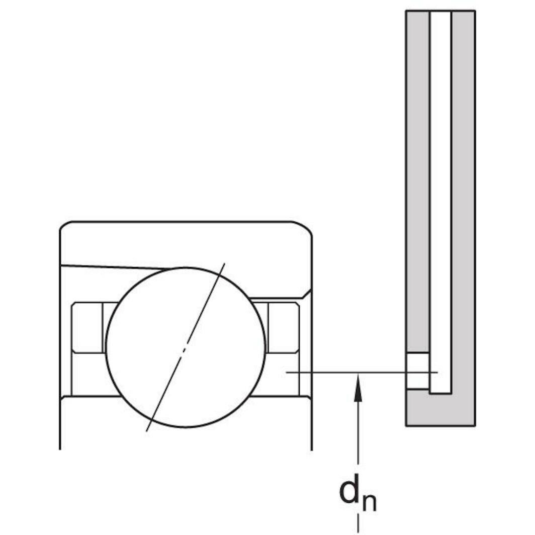 SKF 7222 ACD/P4ADGA roulement à une rangée de billes à contact oblique ...
