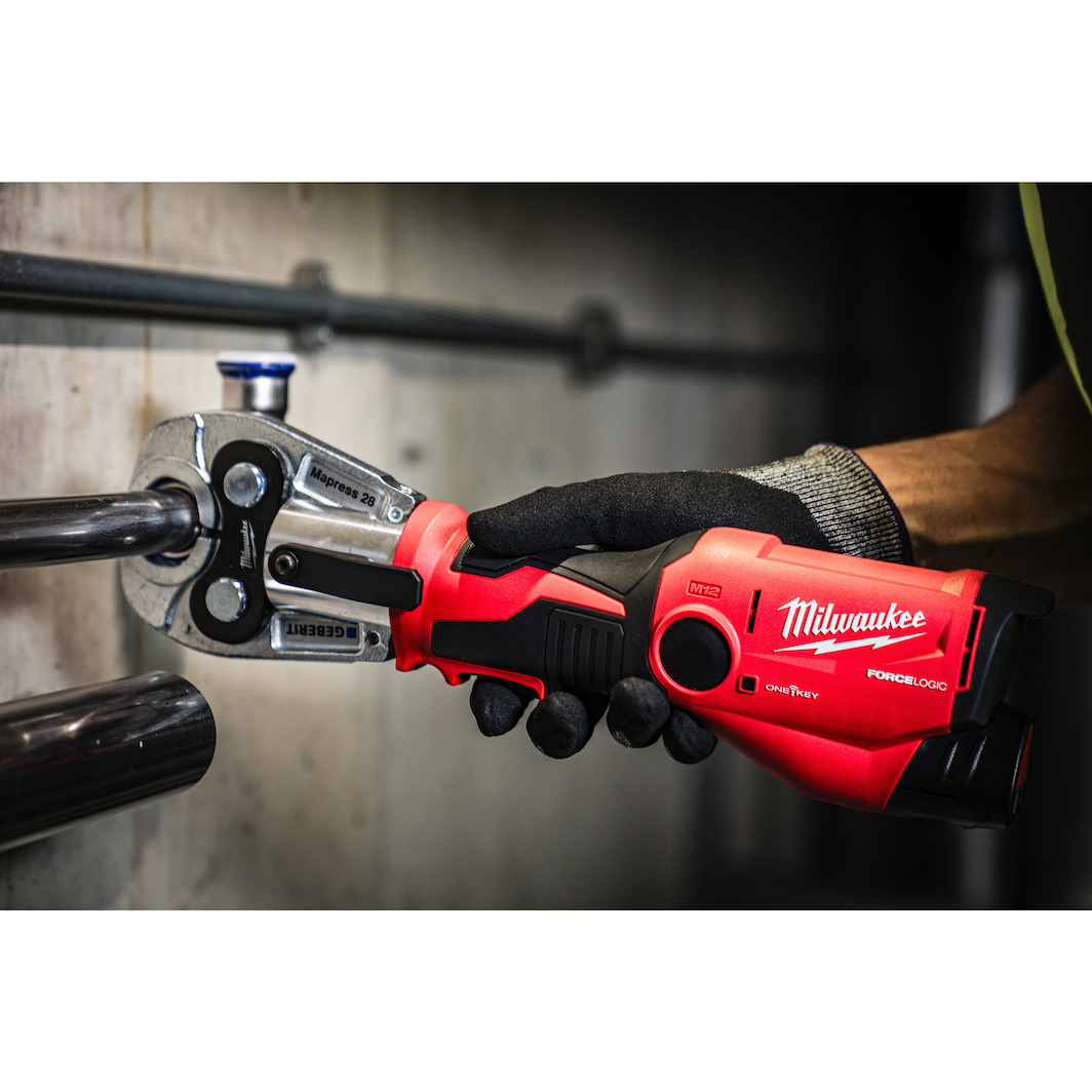 MILWAUKEE M12 ONEHPT-202C V-Set ONE-KEY accu-persgereedschap met 3 V ...